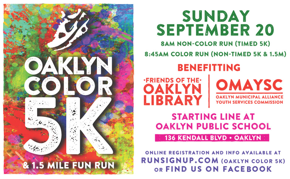These Colors *Do* Run: Oaklyn 5K Celebrates Community Spirit - NJ PEN