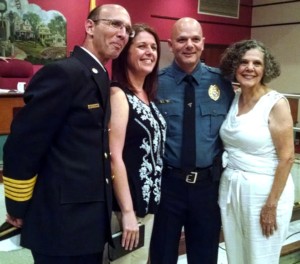 Haddon Heights Swears in Bruce Koch as Police Chief, Michael Scardino ...