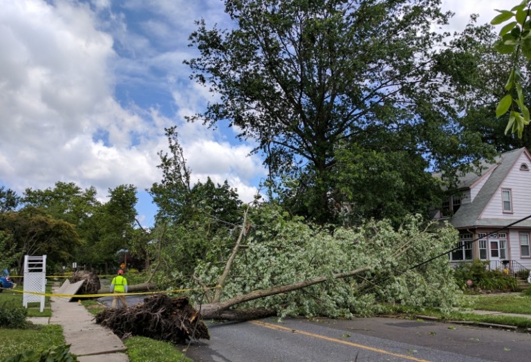 Straight-Line Storm Rips Through Camden County - NJ PEN