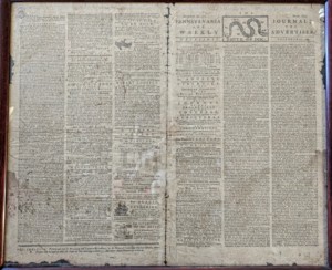 1774 Philadelphia Newspaper Turns up at South Jersey Goodwill - NJ PEN